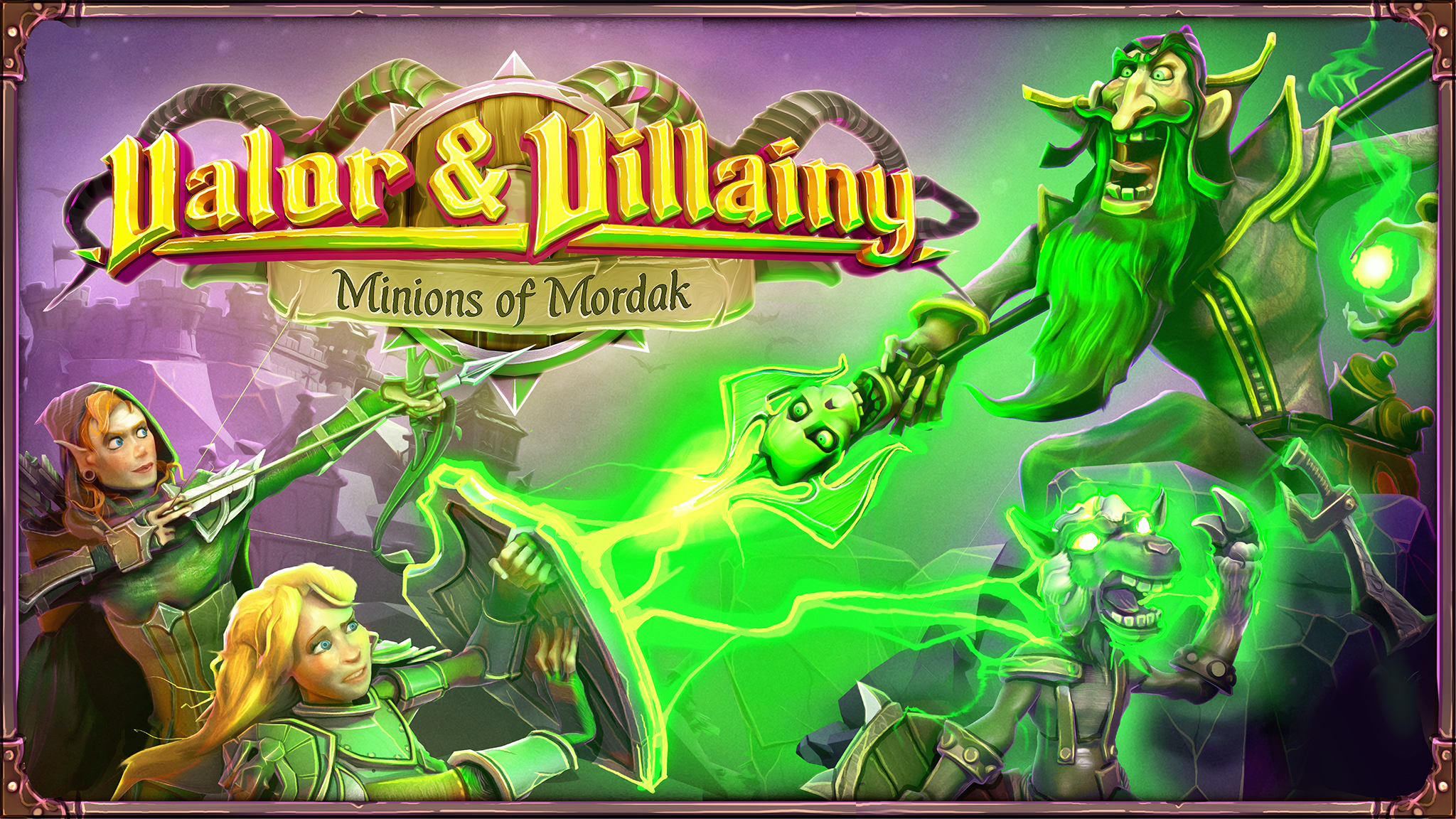 Press Kit – Valor & Villainy: Minions of Mordak